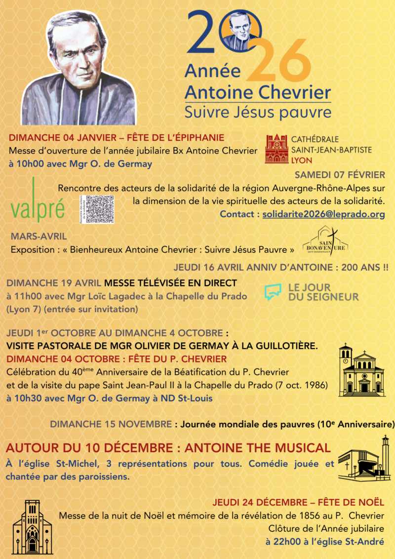 Année Antoine Chevrier en 2026